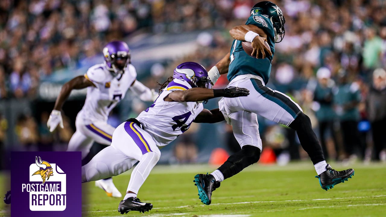 Vikings Postgame Report: The Vikings Get Frustrated In Philly 24 - 7 ...