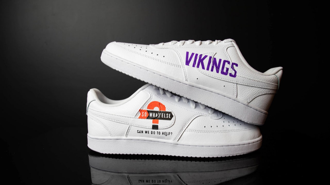 Vikings Staff Members Raise Awareness & Give Back Through My Cause My Cleats