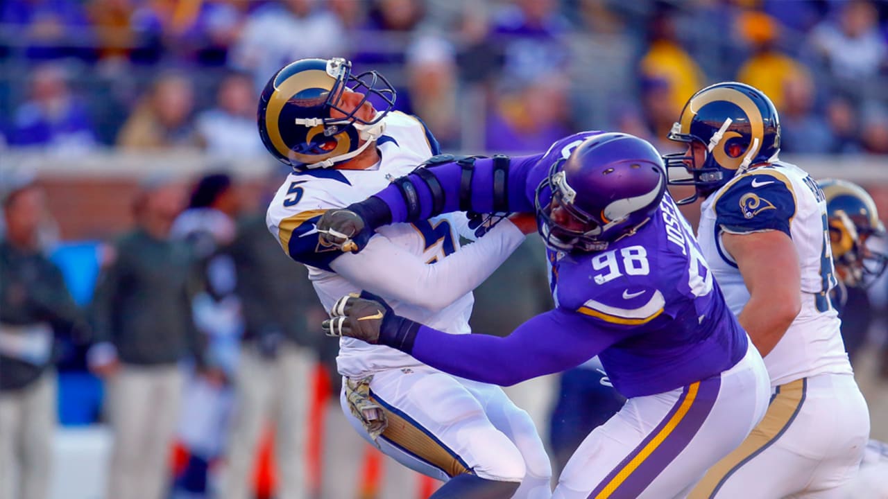 PFF Data Shows Linval Joseph's Merits, Frequency of Nickel Defense