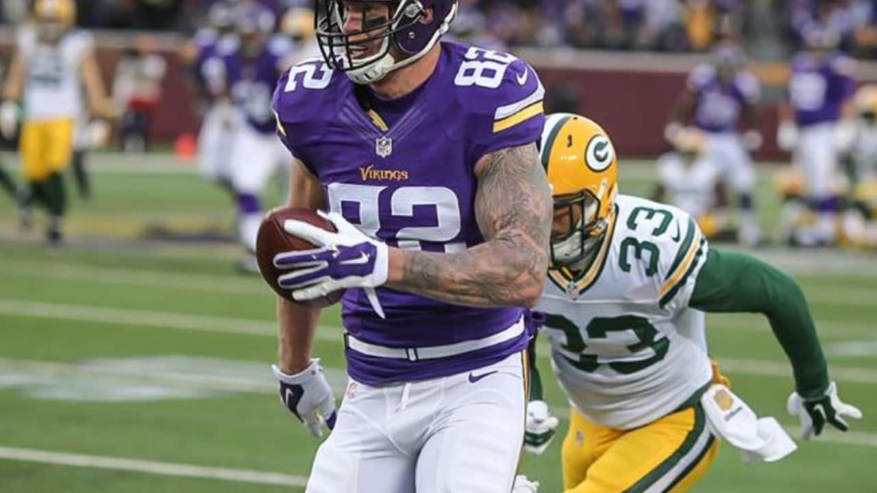Vikings Send Kyle Rudolph on Deeper Routes