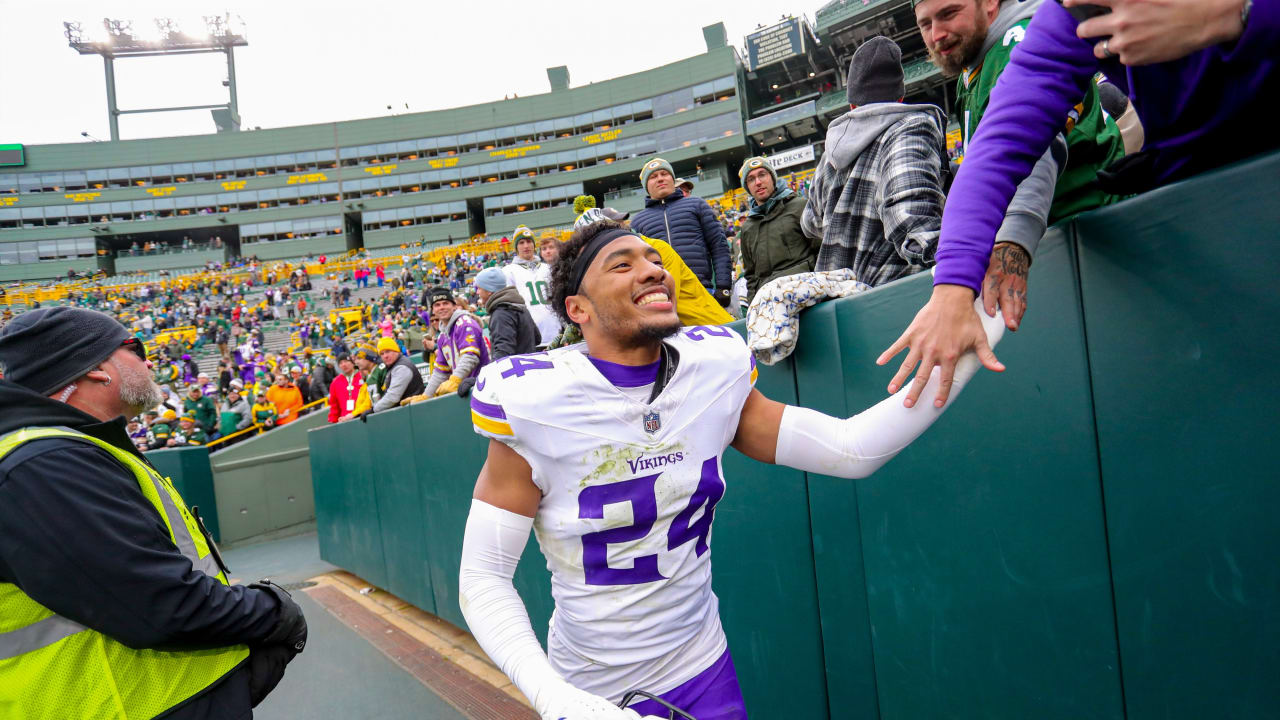 Celebration Photos from Vikings Win Over Packers