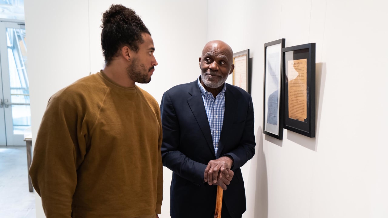 Alan Page, Eric Kendricks and Harrison Phillips Tours TESTIFY Exhibit ...