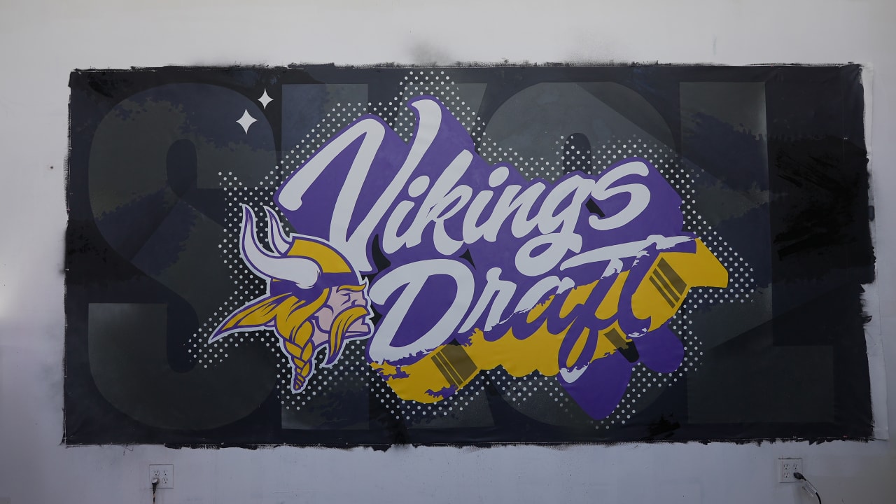 Vikings Creative Collaborates with Mural Artist for Unique Spin on 2021 ...