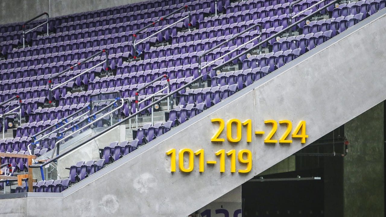 Photos: Completed Interior Signage at U.S. Bank Stadium