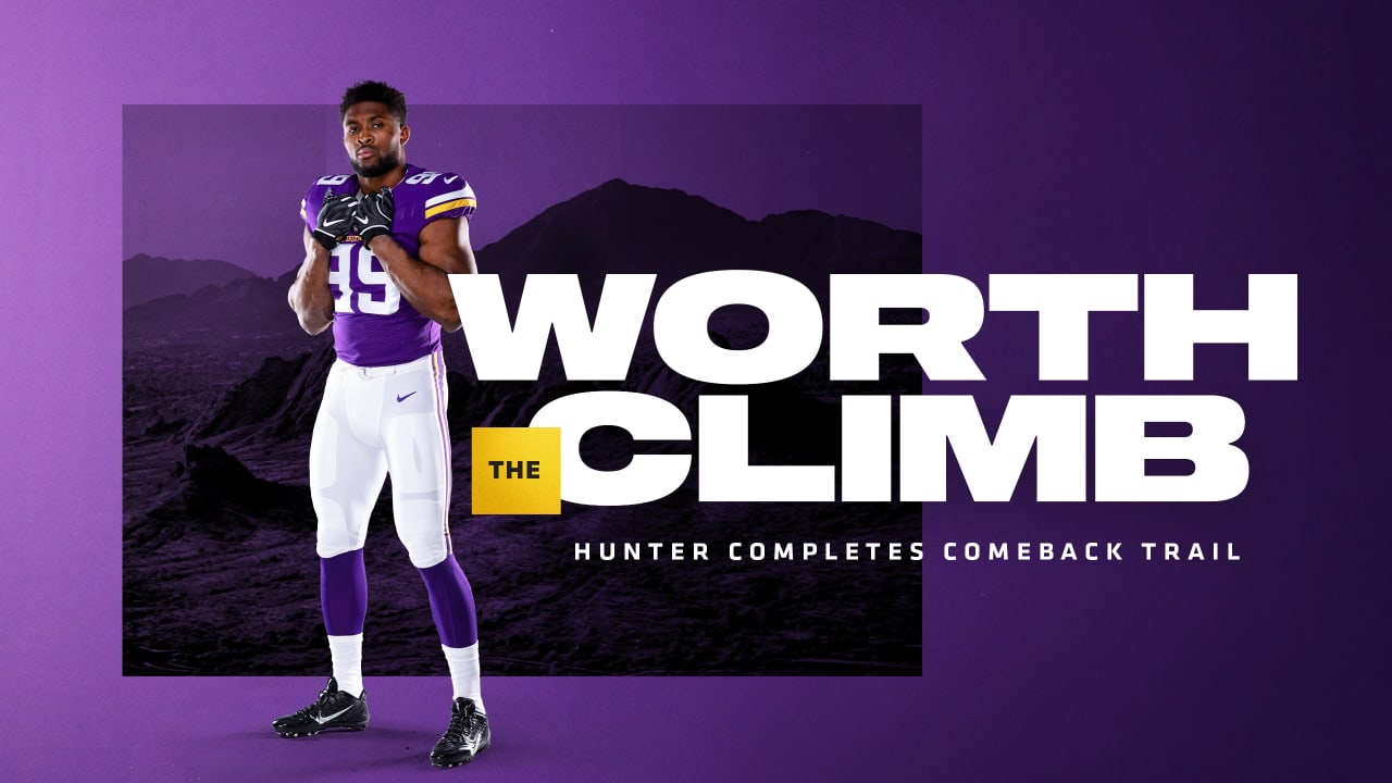 Worth the Climb: Danielle Hunter Completes Comeback Trail