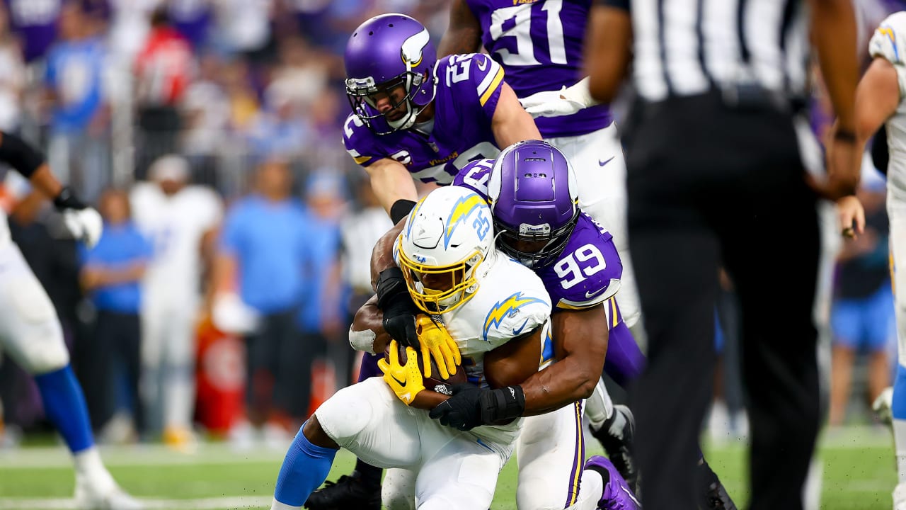 Vikings Blitz Justin Herbert Heavily But Struggle to Hit Home