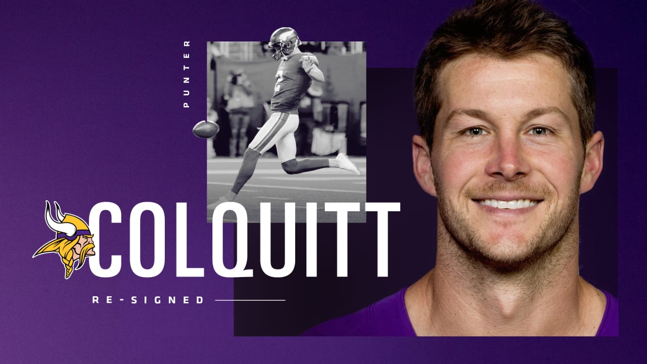 Vikings Re-Sign Britton Colquitt