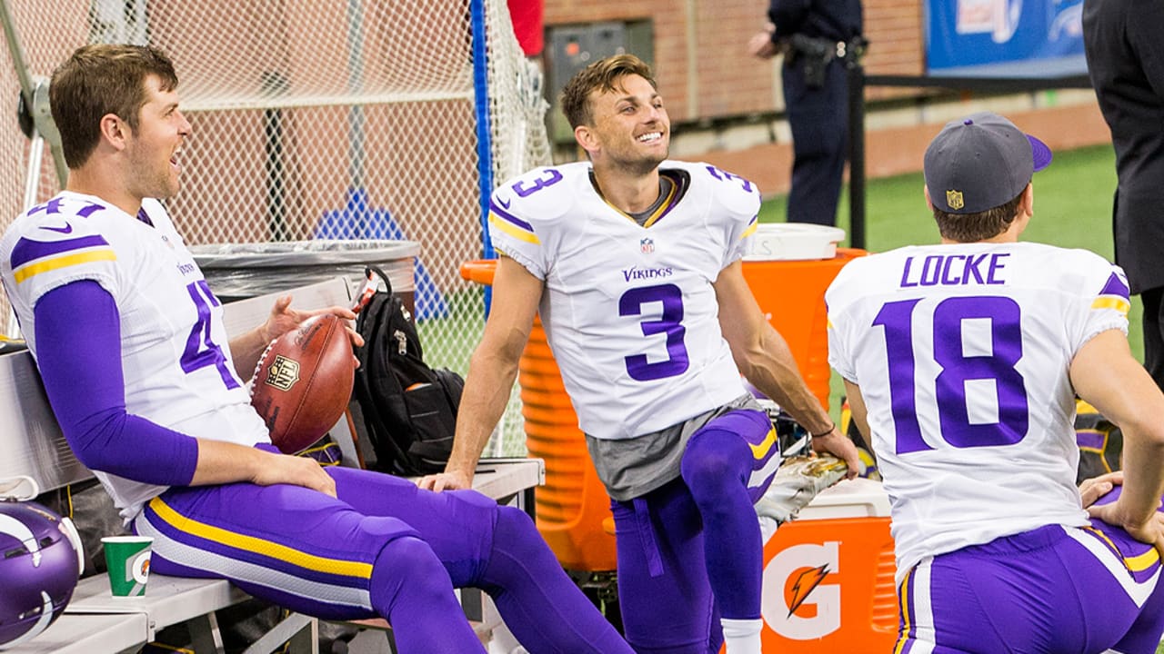 A Trio of Specialists Return to Vikings for 2016 Season