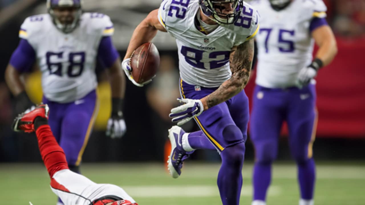 Kyle Rudolph Contributing Catching Passes, Blocking