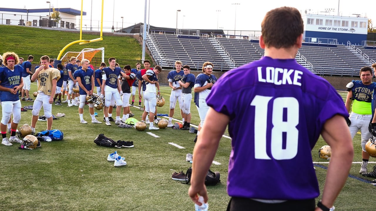 Jeff Locke Speaks to Chanhassen's Football Team