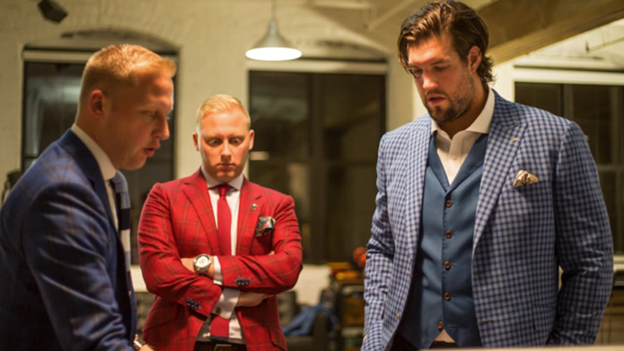 Alex Boone Teams Up with Custom Clothier for Unique Style