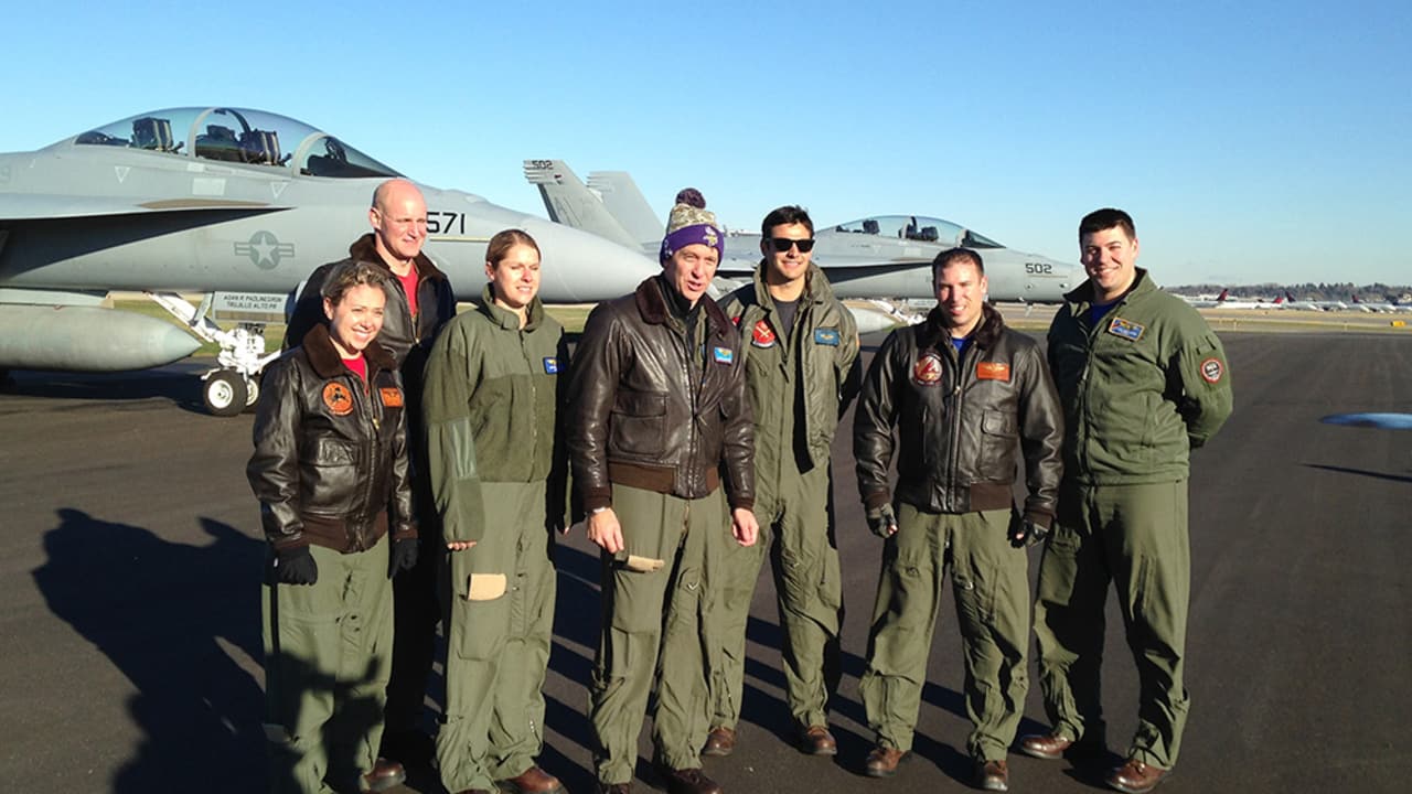 VAQ-129 Vikings to Open Game with Flyover