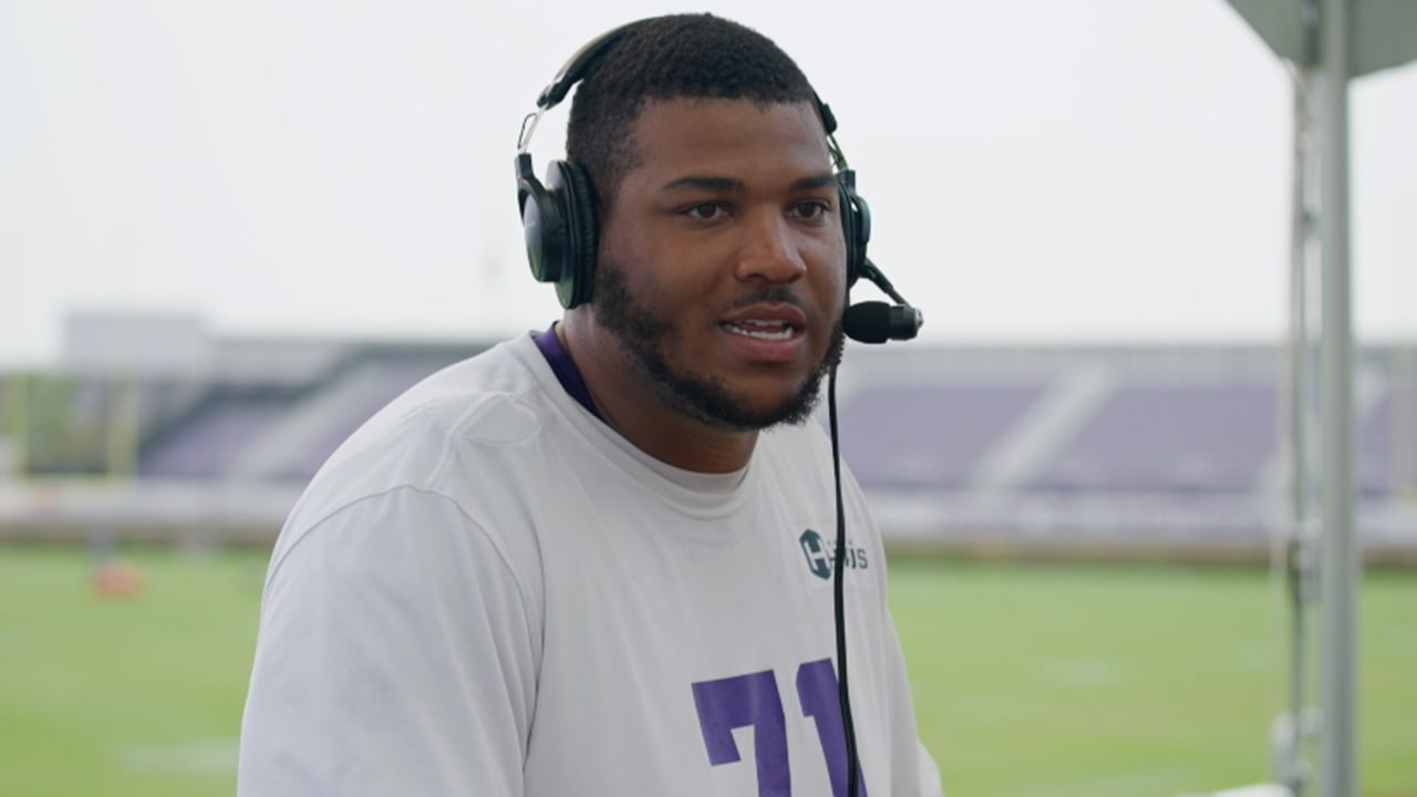 Darrisaw on Challenge of Blocking Flores' Defense, Continuity With The ...