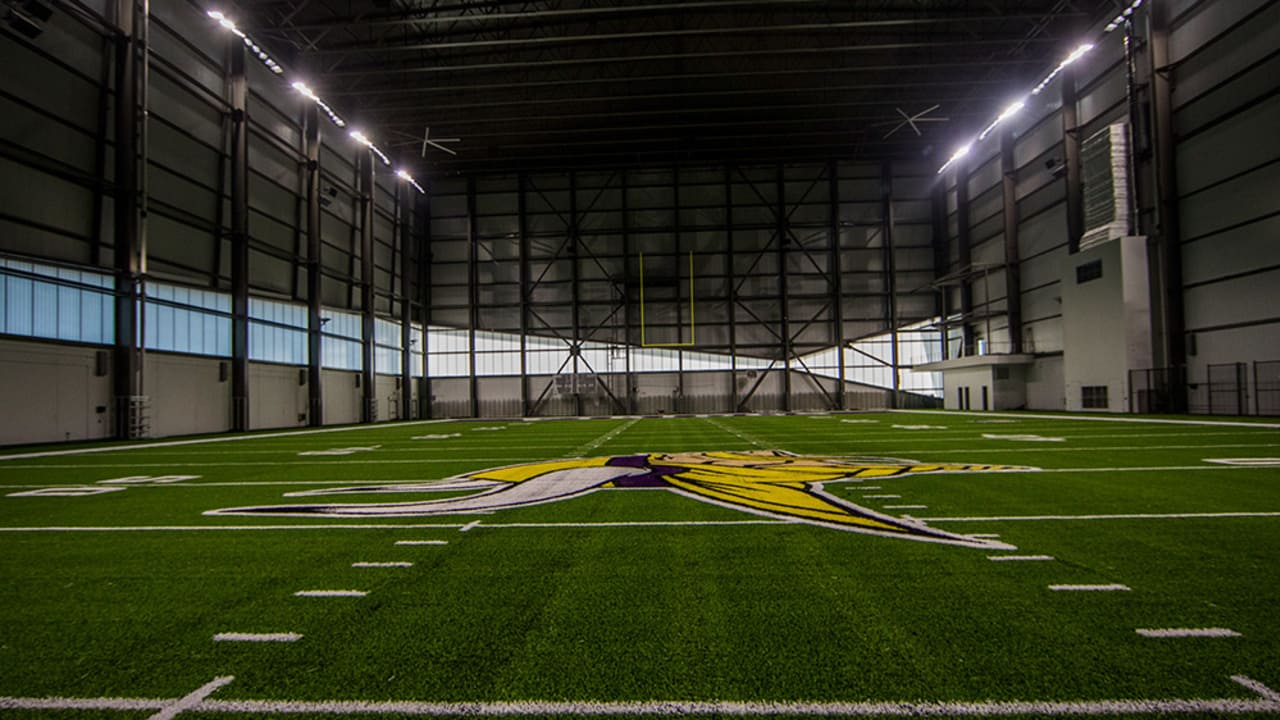 New Vikings Indoor Practice Facility at TCO Performance Center Complete