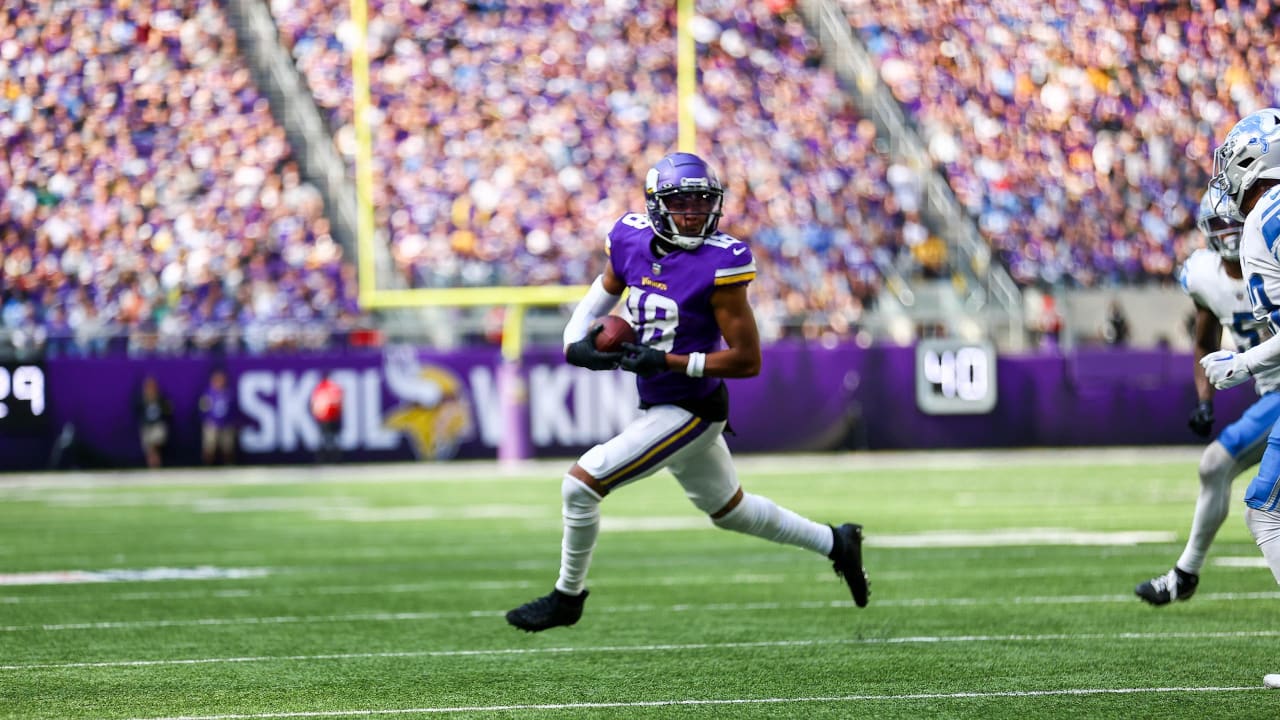 Vikings WR Justin Jefferson Prepares for Tough Lions Secondary Again