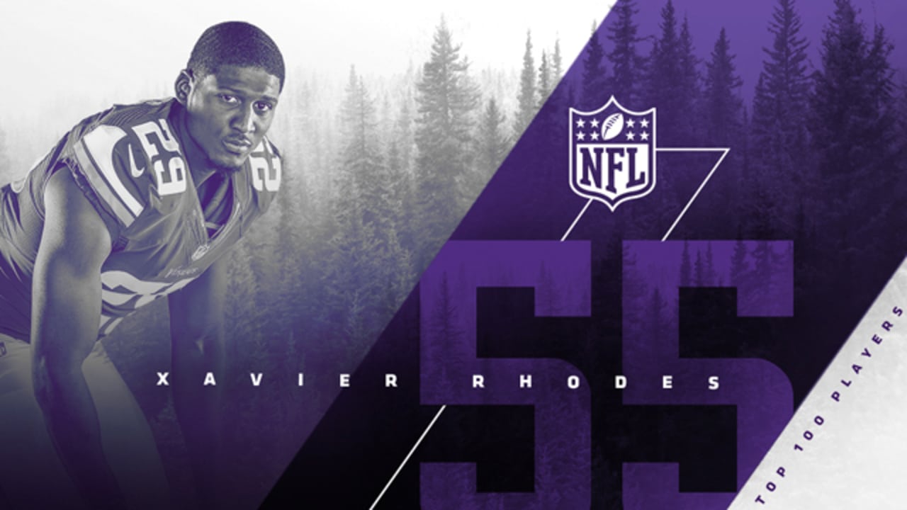 Xavier Rhodes Makes NFL's Top 100 at No. 55