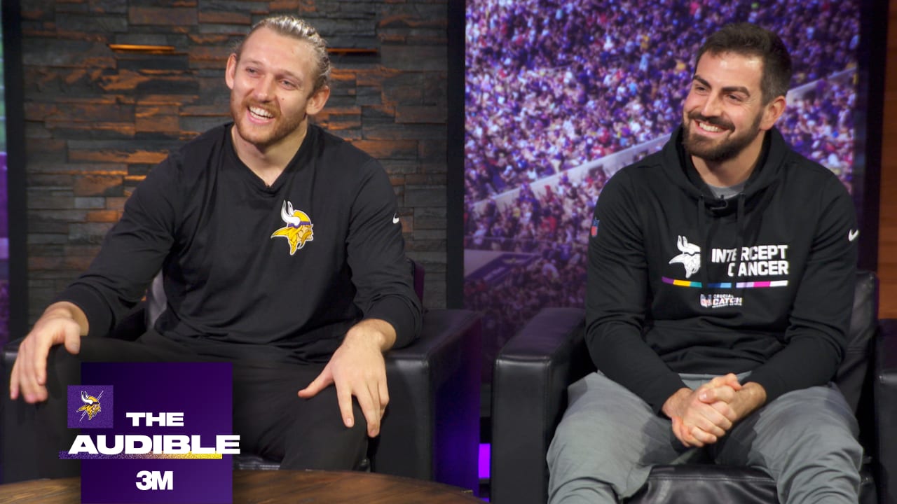 The Vikings Audible: T.J. Hockenson and David Blough Discuss Their New ...