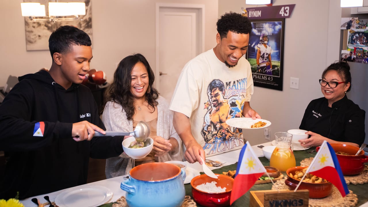Table Talk: Cam Bynum & Family Showcase Their Filipino Culture