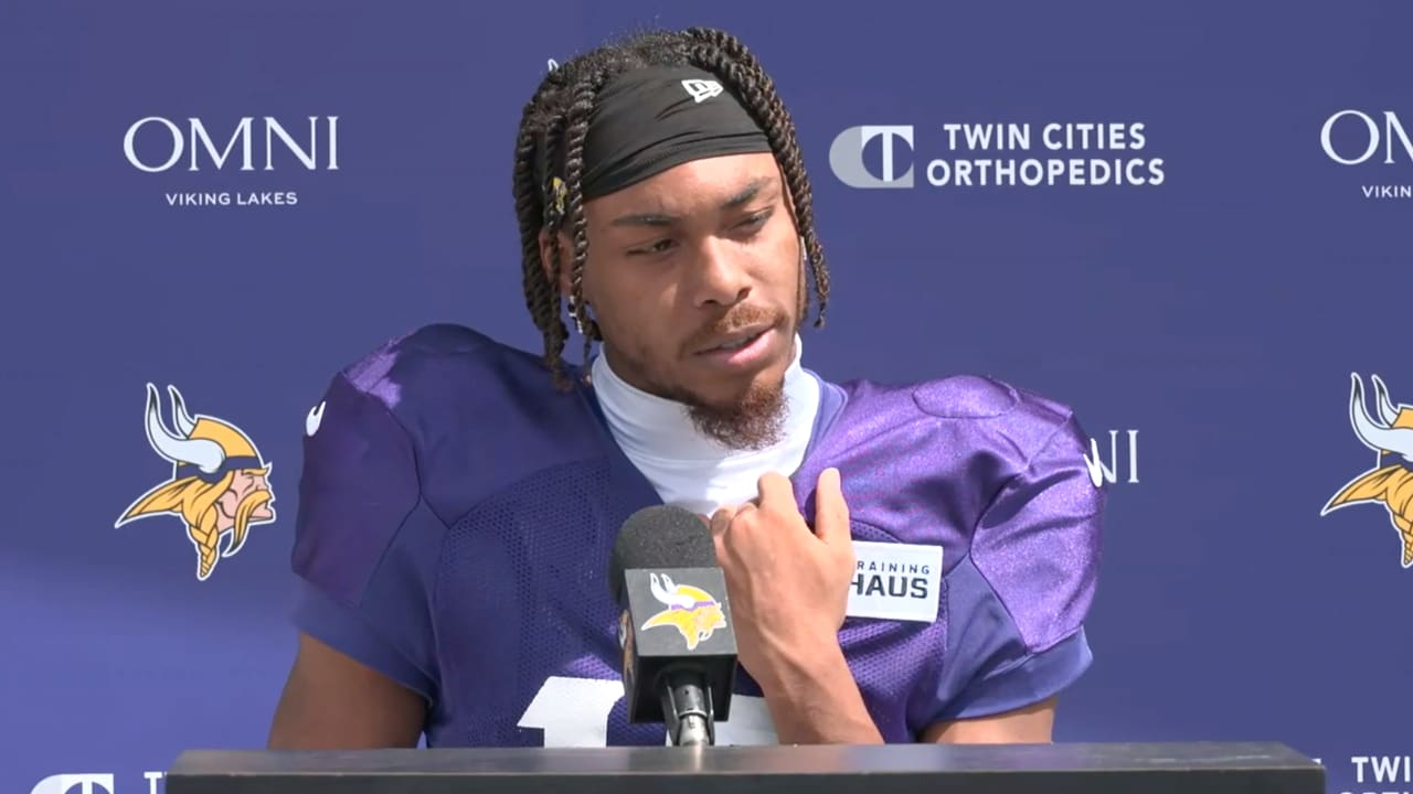 Jefferson Talks About Titans Joint Practice, His Goal of Being The Best WR of All-Time and More