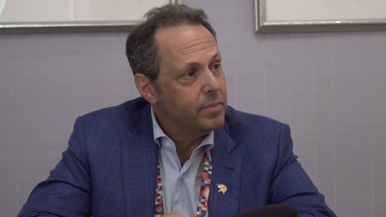 Mark Wilf Addresses The Media At The 2022 Annual League Meeting