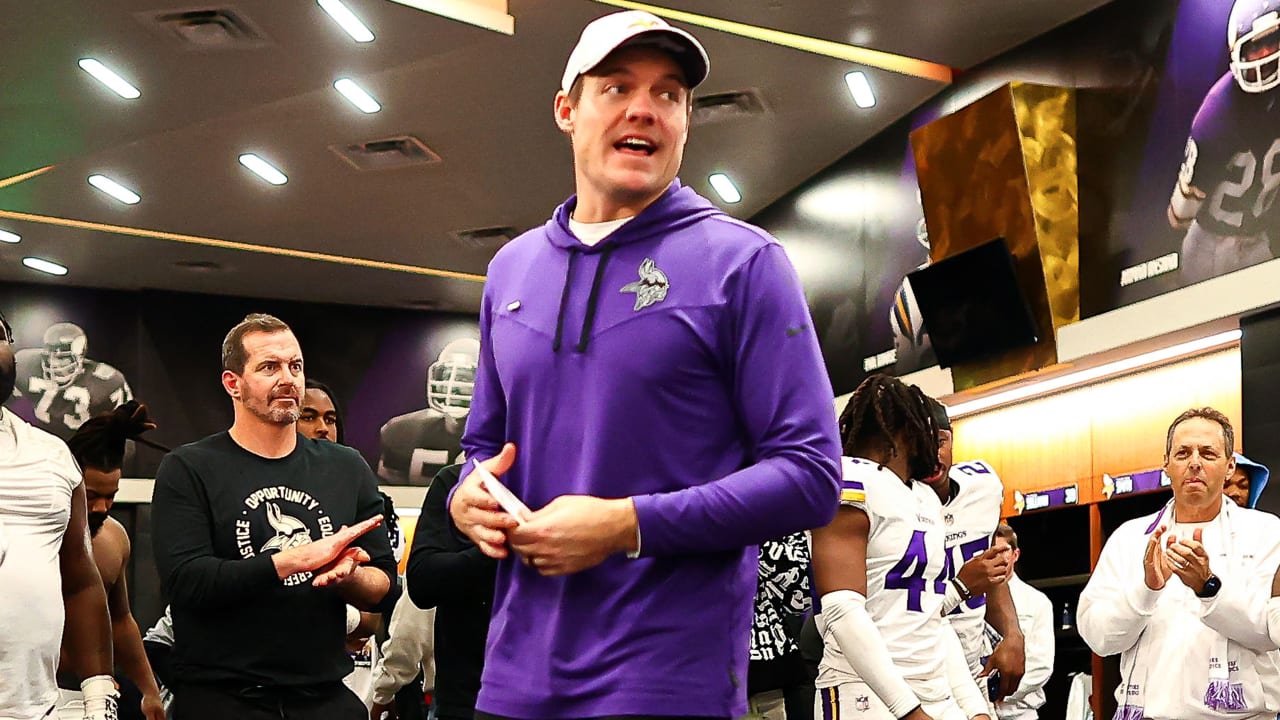 Watch O'Connell's Locker Room Speech After The Win Over The Giants