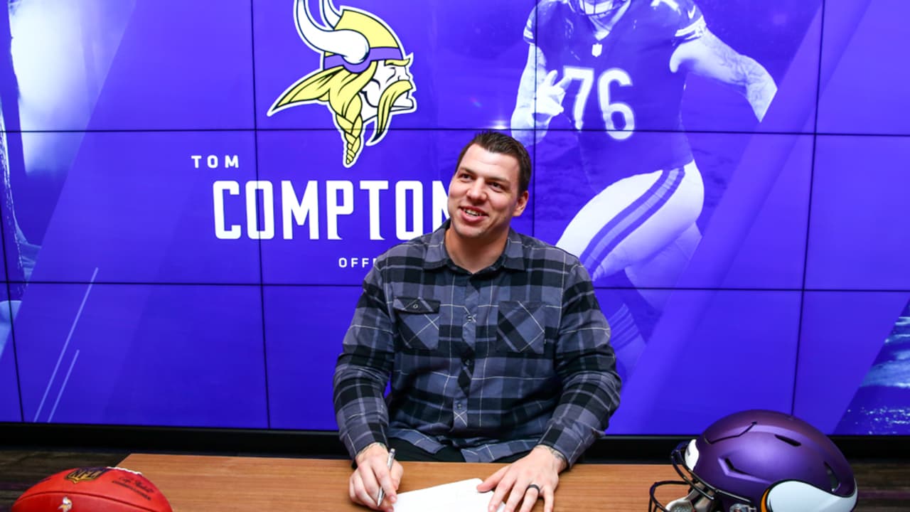 Compton: Opportunity with Vikings is 'Pretty Unreal'