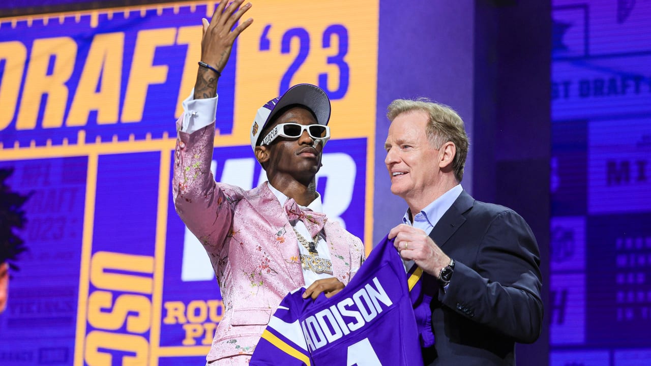 Jordan Addison Selected at the 2023 NFL Draft