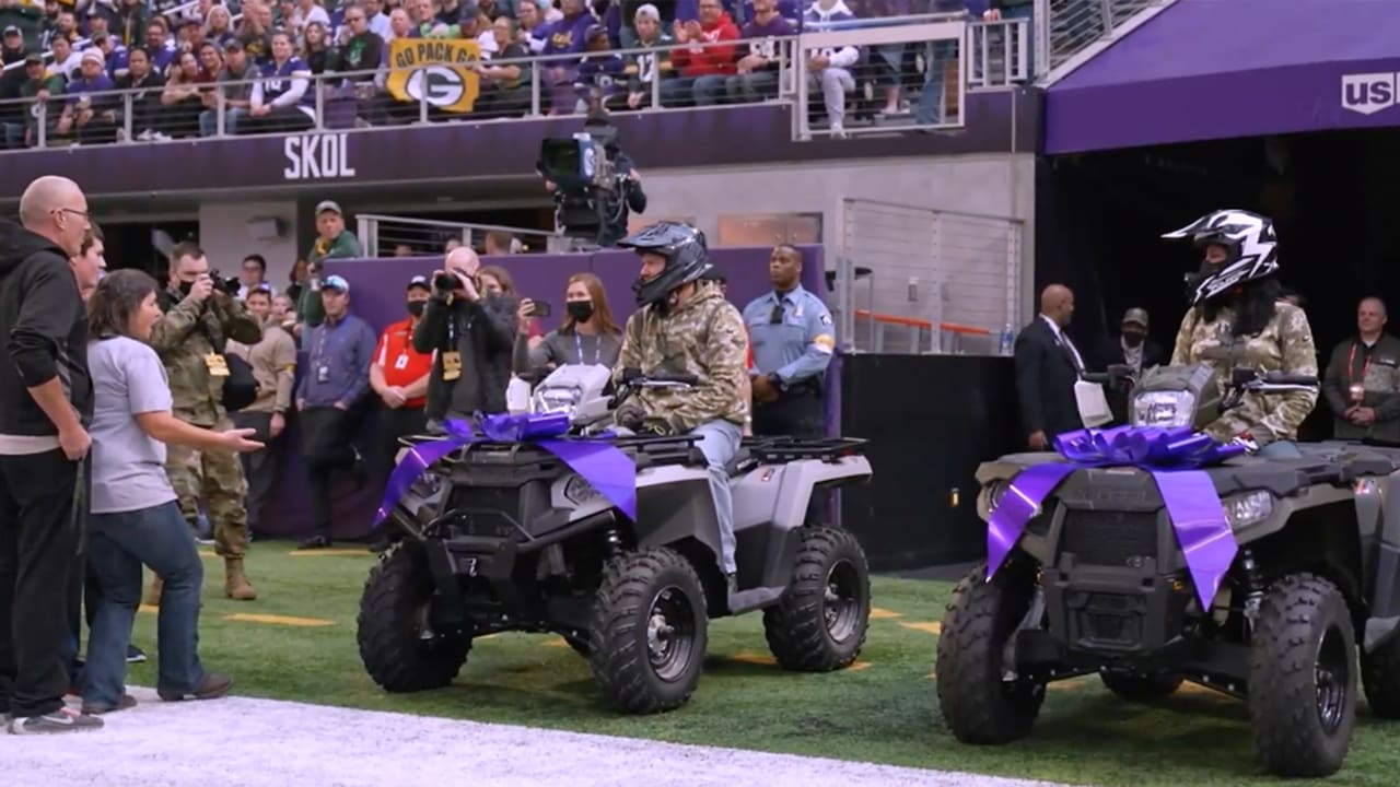 Polaris and Vikings Honor Timothy Boyle and Surprise His Family