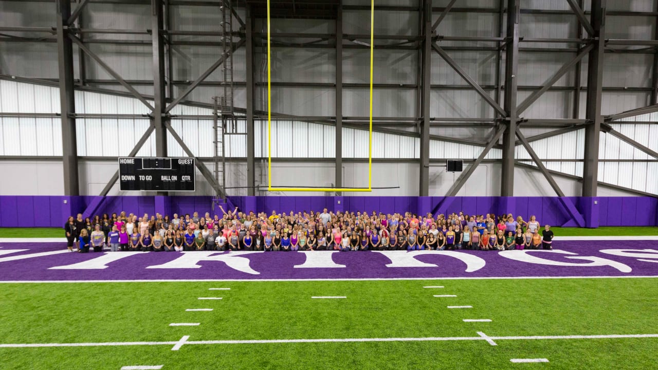 Vikings Host 1st ‘Workout Wednesdays’ at TCO Performance Center