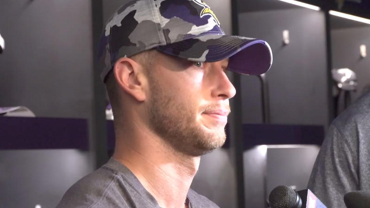 Joseph Talks About Being Named NFC Special Teams Player of the Week