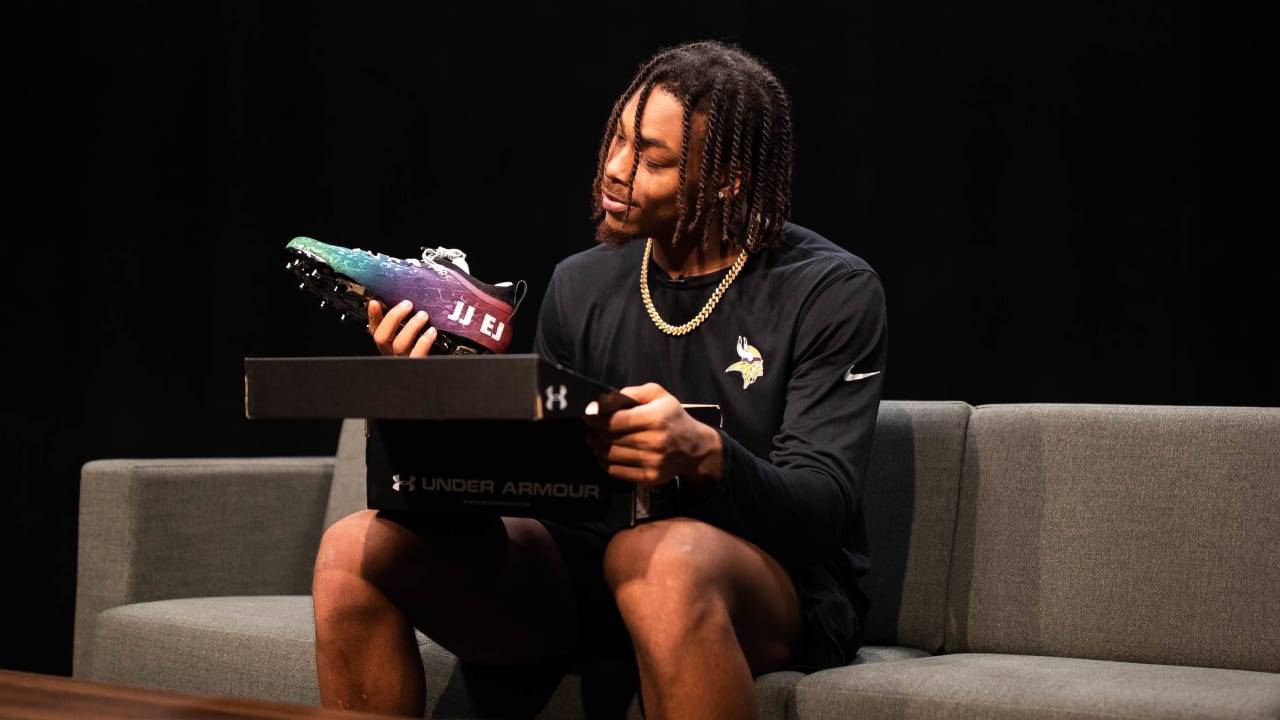 Justin Jefferson Unveils Custom Cleats | My Cause My Cleats