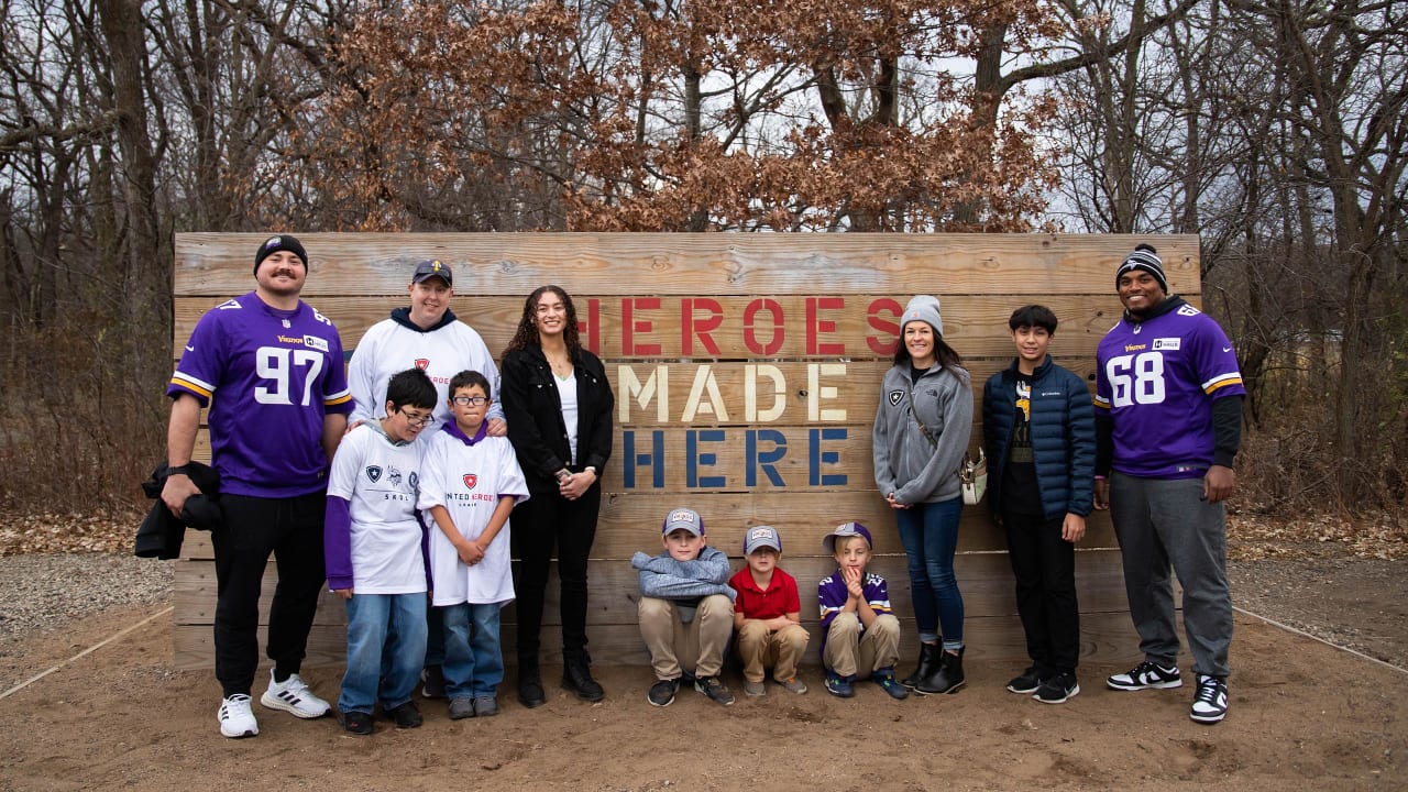 Harrison Phillips & Kyle Hinton Show Support for Military Families