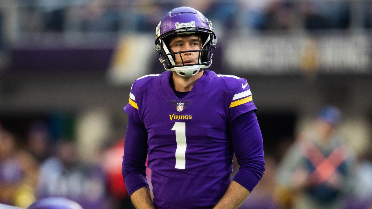 Vikings Tender on K Greg Joseph