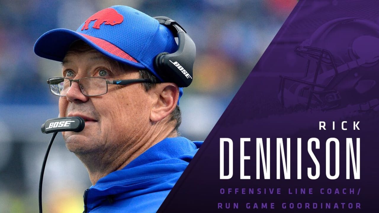 5 Things to Know About New Vikings OL Coach Rick Dennison
