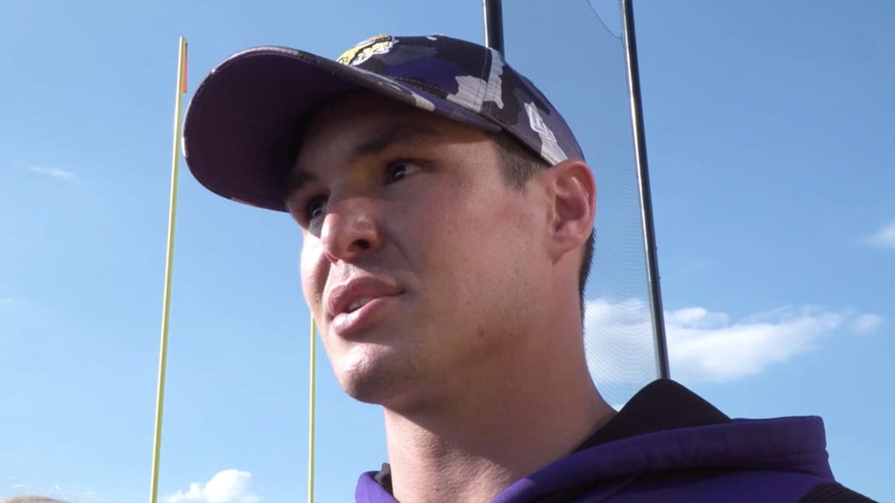 Mullens on Becoming A Viking, Trying To Learn The Offense Quickly and More