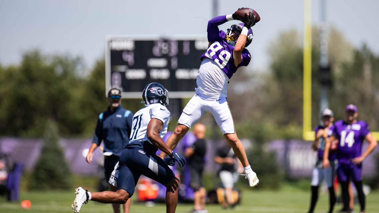 Vikings Training Camp Joint Practice with Titans: Day 1