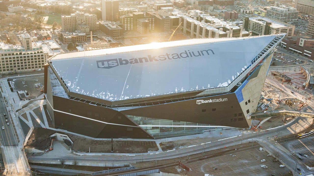 Photos: U.S. Bank Stadium Aerials - December 2015
