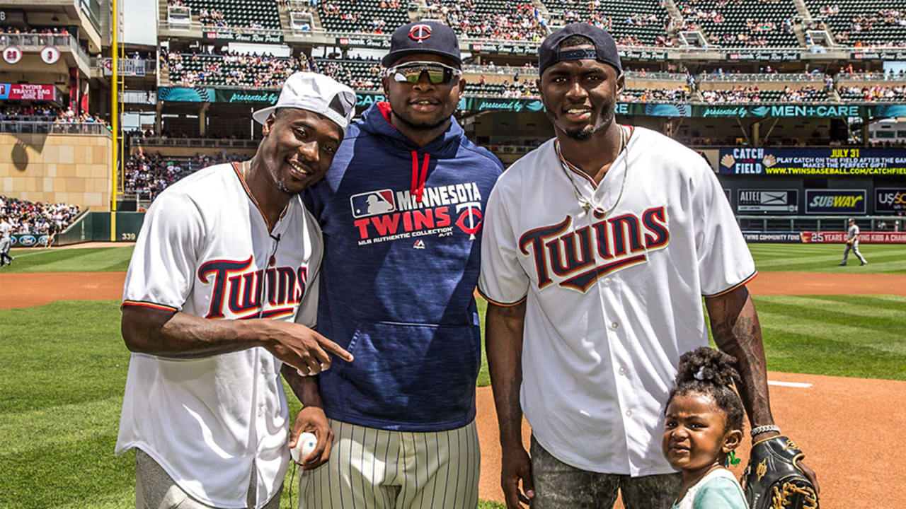 Treadwell, Alexander Test Their Skills at Twins Game