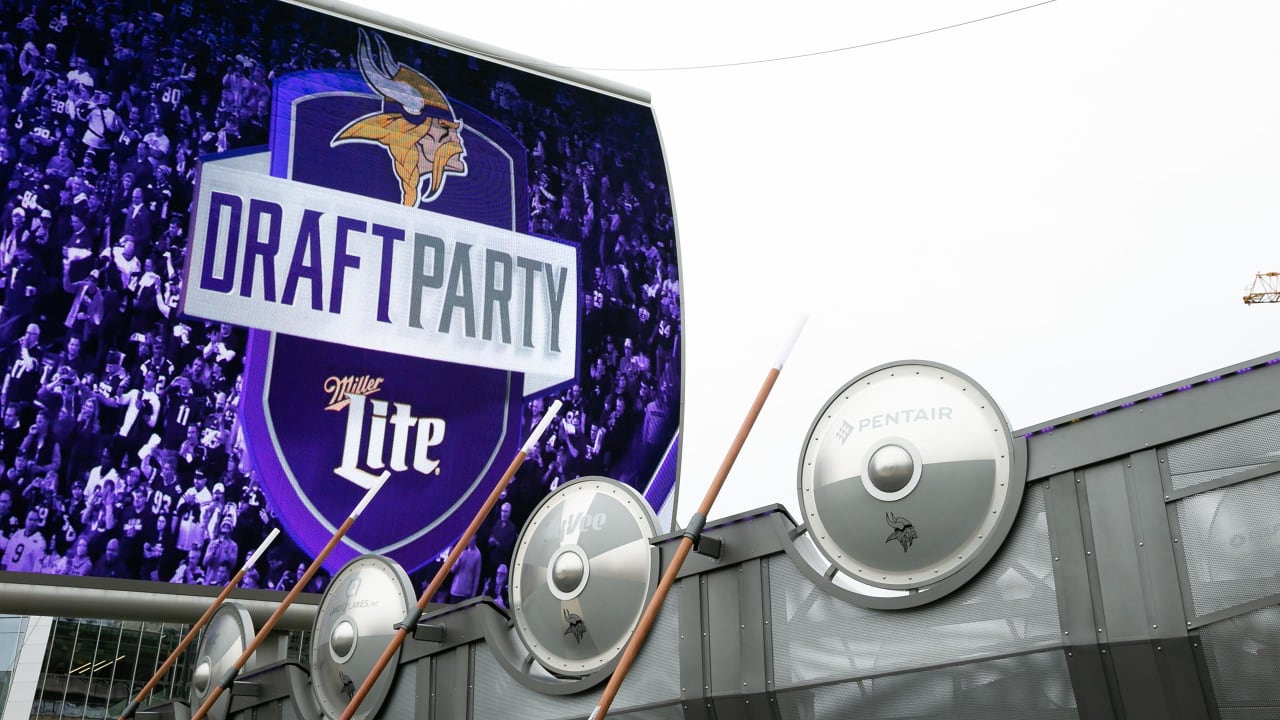 2022 Draft Party at U.S. Bank Stadium
