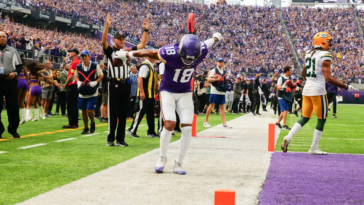 Jefferson Touchdown Caps Vikings' Impressive Opening Drive Jefferson Touchdown Caps Vikings' Impressive Opening Drive