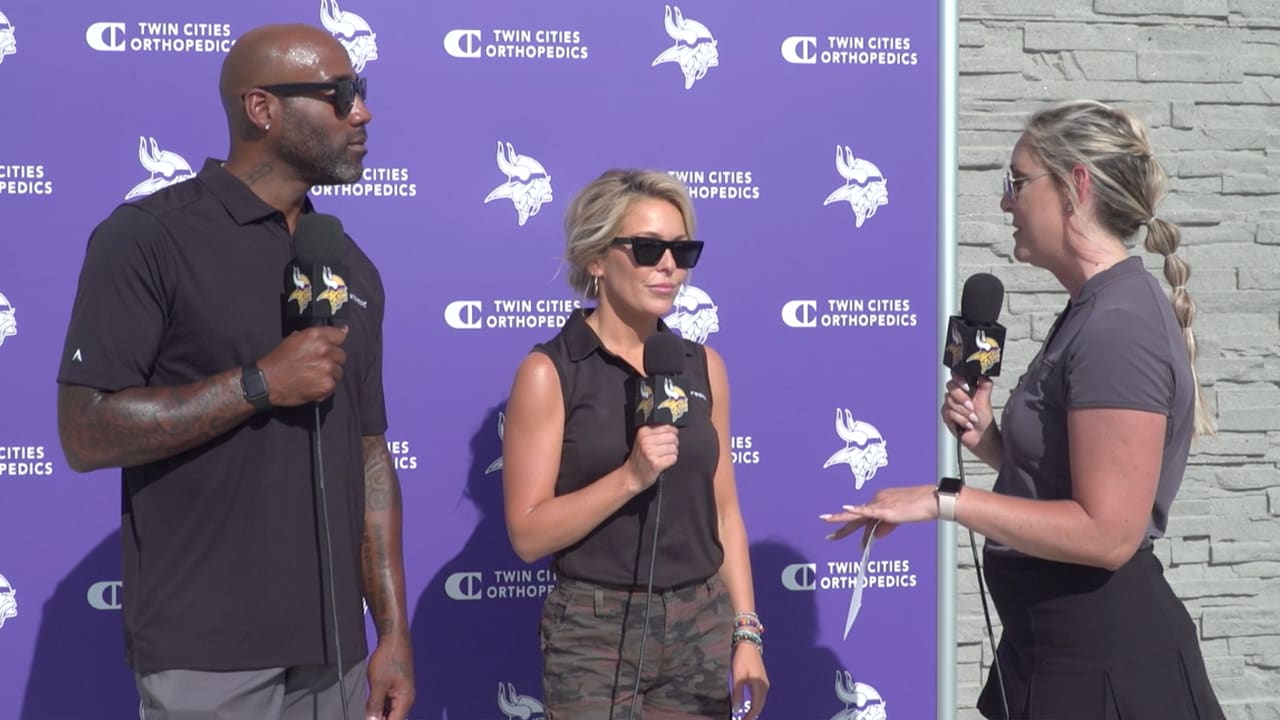 DeAngelo Hall and Colleen Wolfe on Vikings Breakout Player Candidates ...