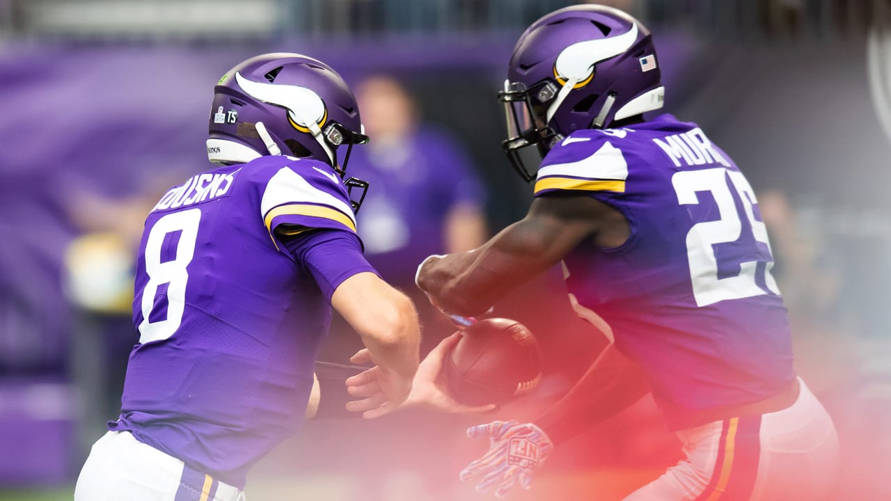 Vikings Credit Team Effort for Running Game’s Breakout Day