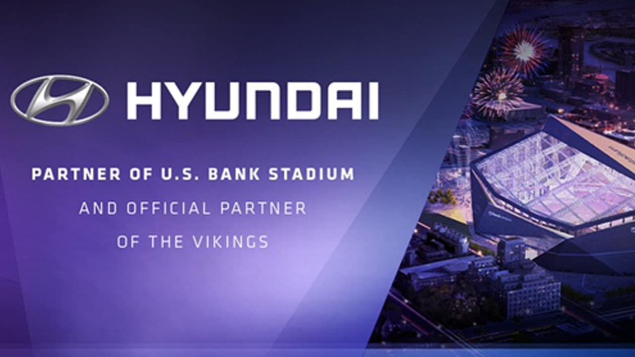 Vikings and Hyundai Announce Partnership, Unveil Hyundai Club Inside U ...