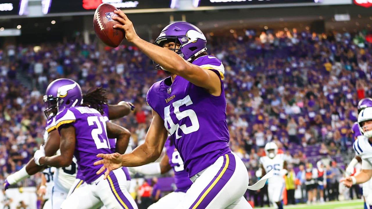 Troy Dye With A 25-Yard Pick Six