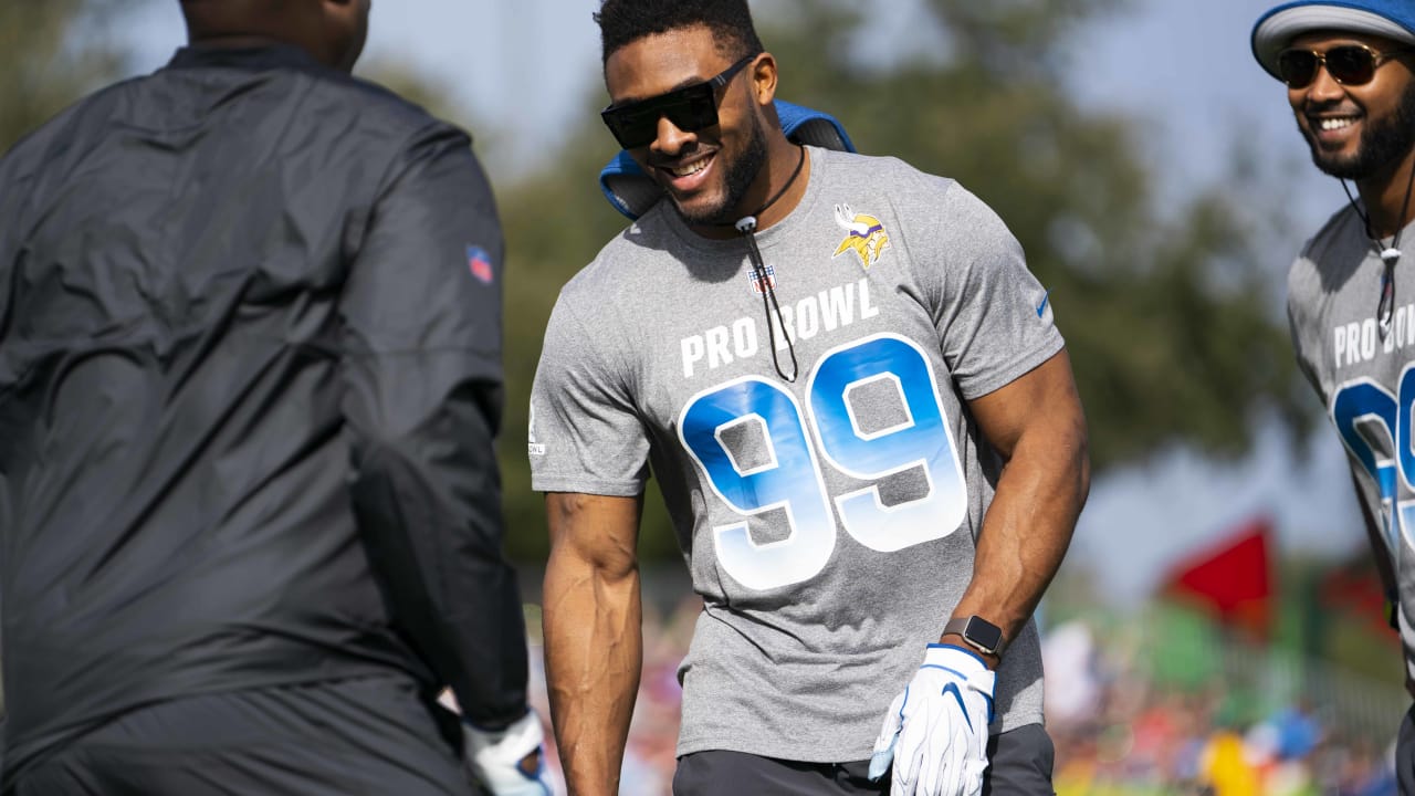 Vikings Take Part in Wednesday's Pro Bowl Practice