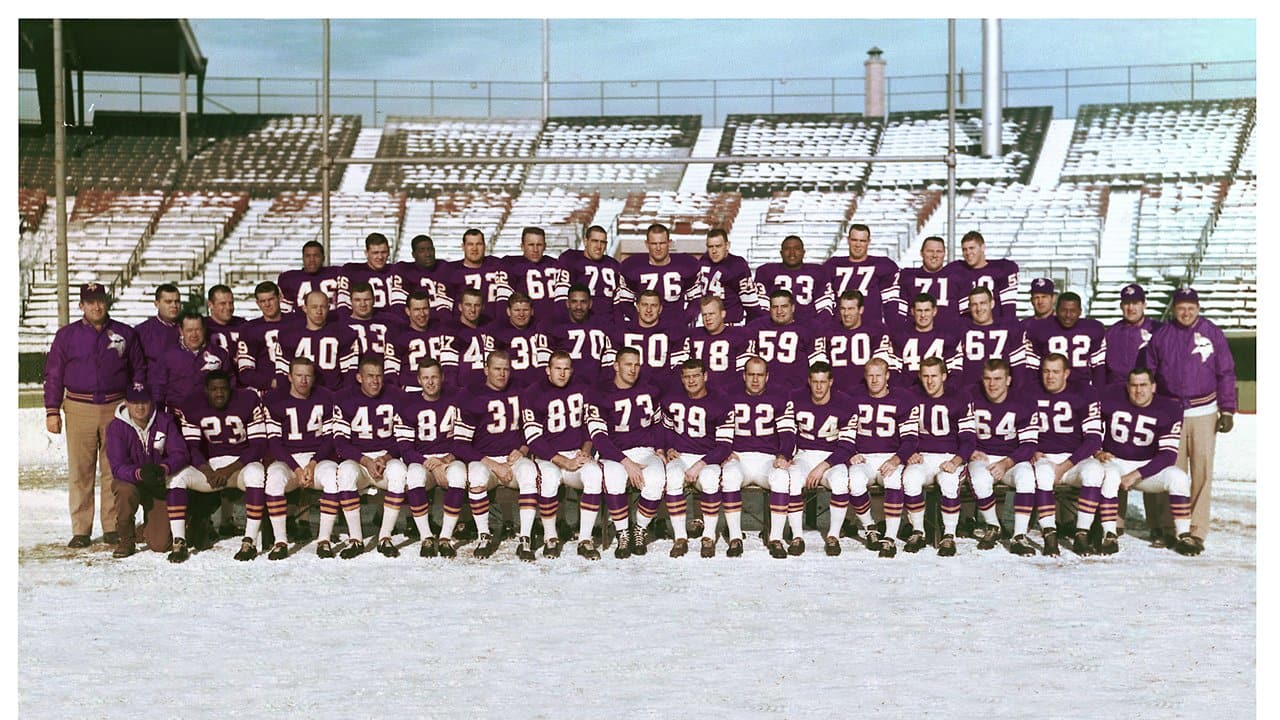 Vikings Team Photos: 1961 - 2015