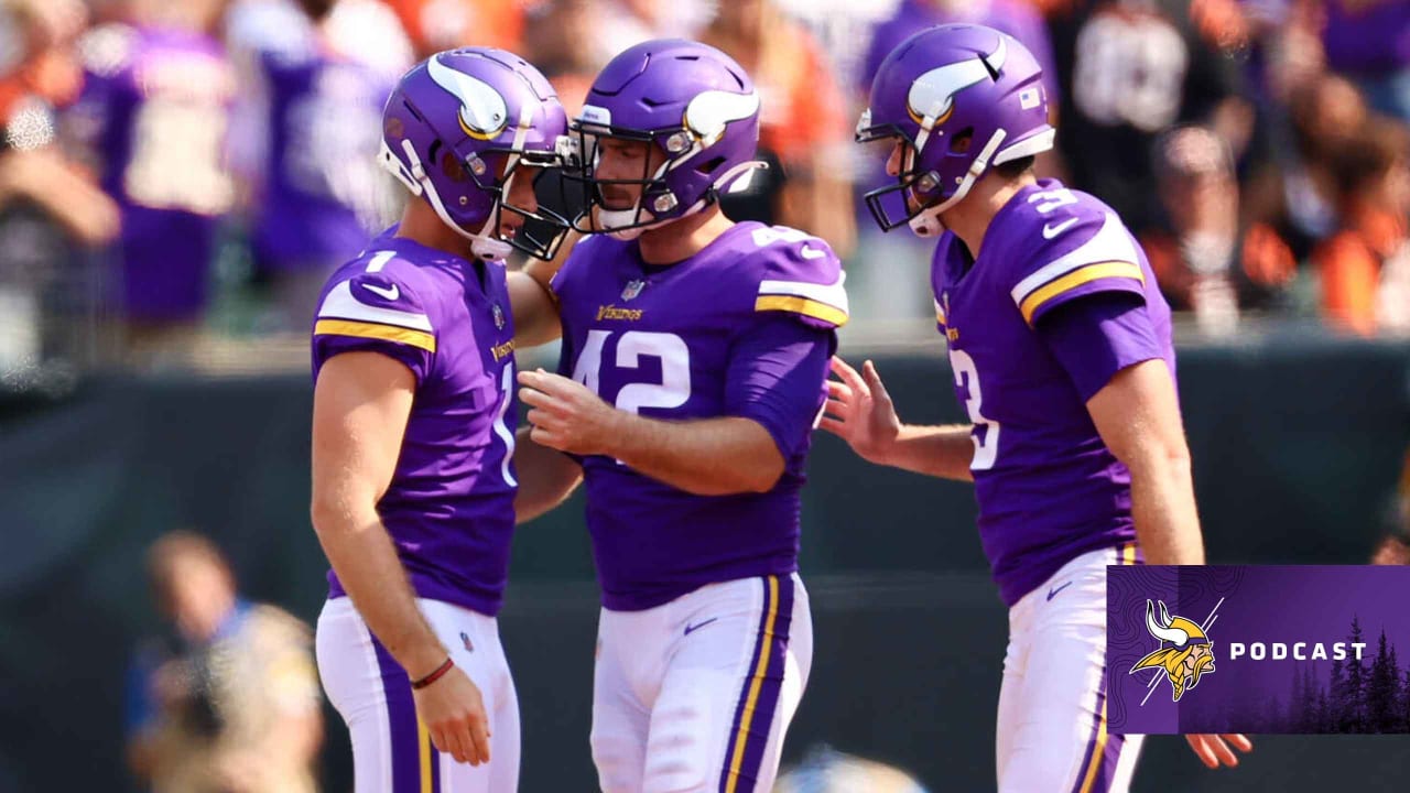 Minnesota Vikings Podcast: Specialists Jordan Berry and Greg Joseph ...