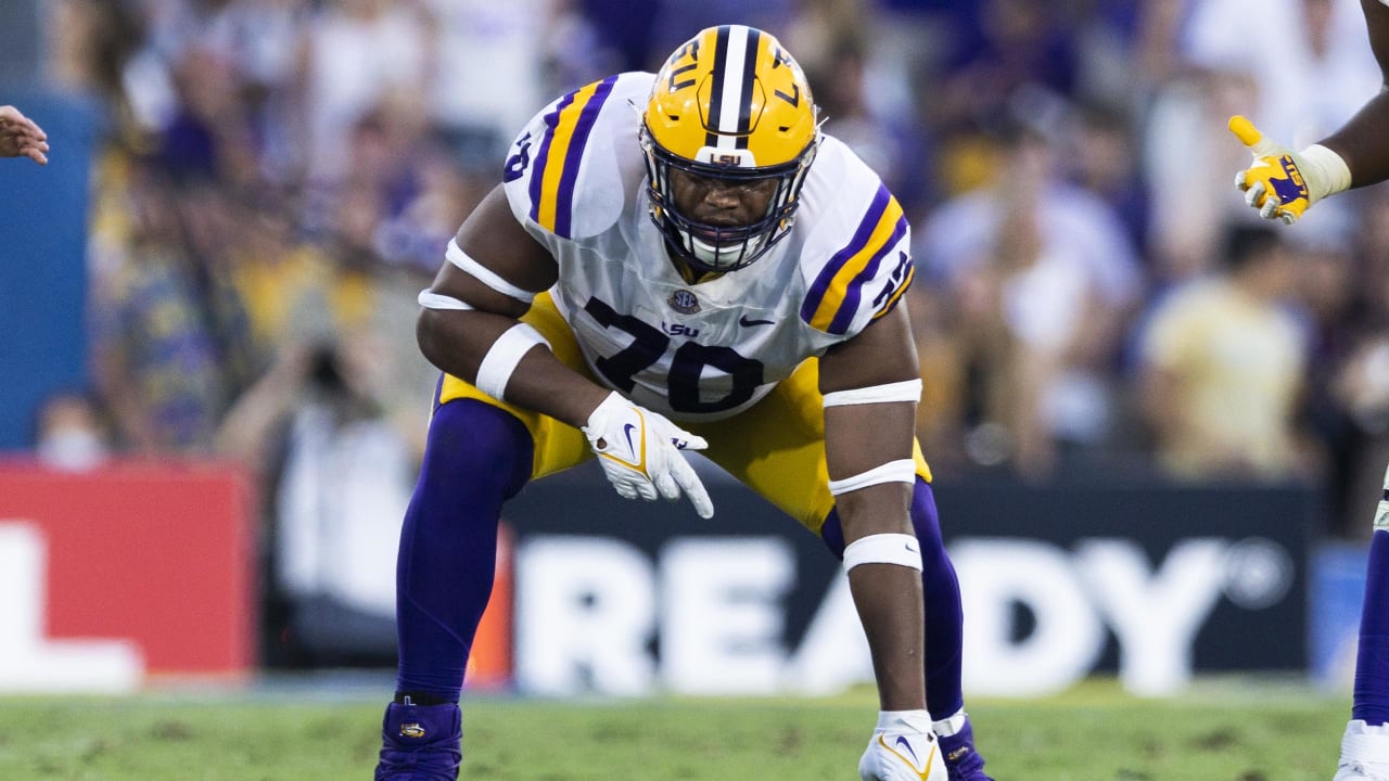 2022 NFL Draft: Guard Ed Ingram, LSU, Draft Pick 59