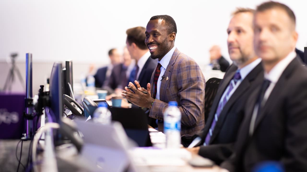 Behind-the-Scenes: Vikings Draft Room Photos