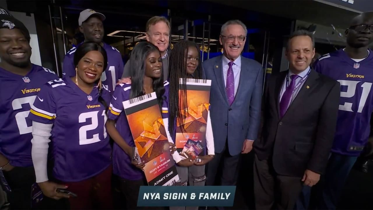Zygi and Mark Wilf, Along With Roger Goodell, Help Give Away Super Bowl ...